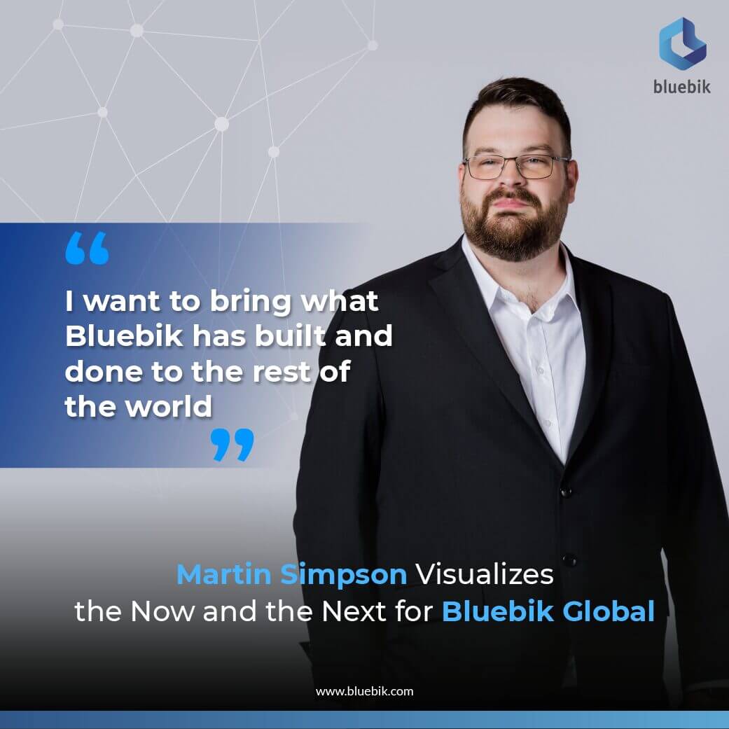 Martin Simpson Can Fly (the Plane) and He Will Take Bluebik Global to the Sky - Bluebik