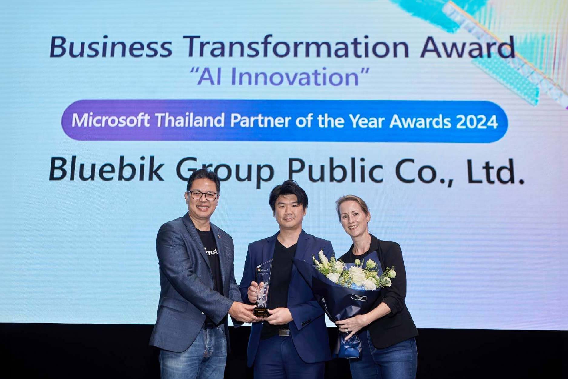 Bluebik wins “Microsoft Thailand Partner of the Year Awards 2024” on “AI Innovation” – proving ...